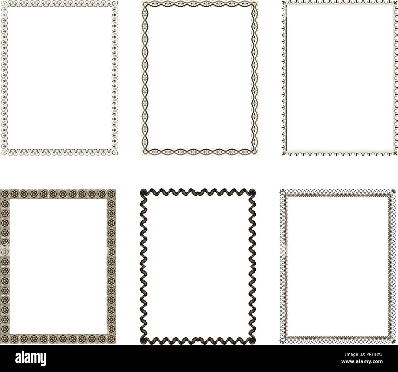 Set luxury decorative frame. vector illustration Stock Vector Image ... Set luxury decorative frame. vector illustration Stock Vector Image ...