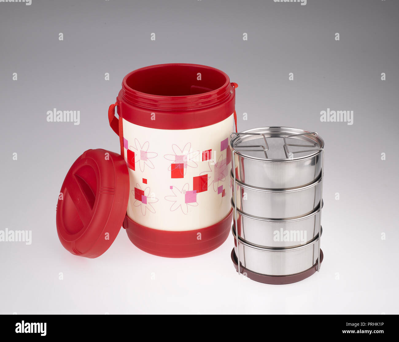 STILL LIFE OF A TFFIN BOX, MUMBAI, INDIA, ASIA Stock Photo - Alamy