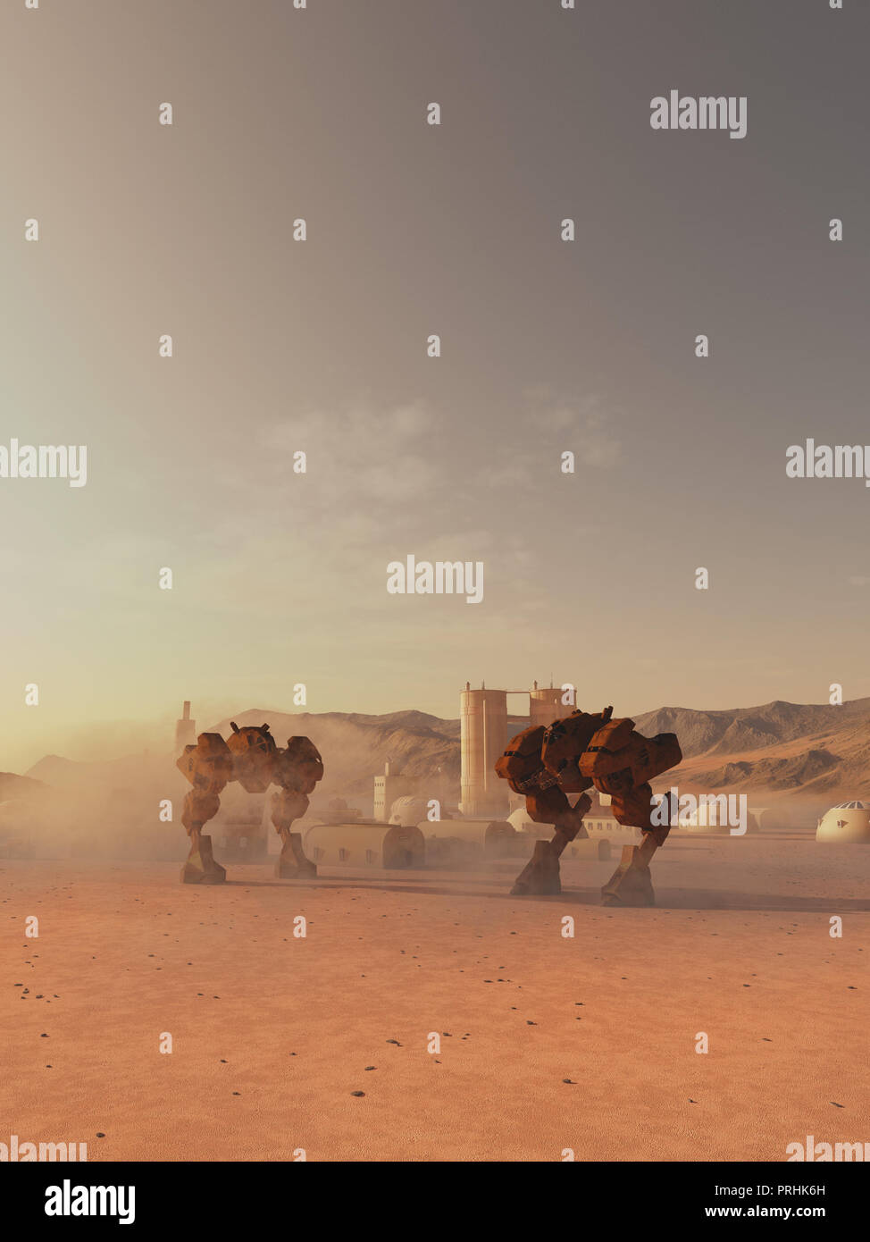 Mars colony hi-res stock photography and images - Alamy