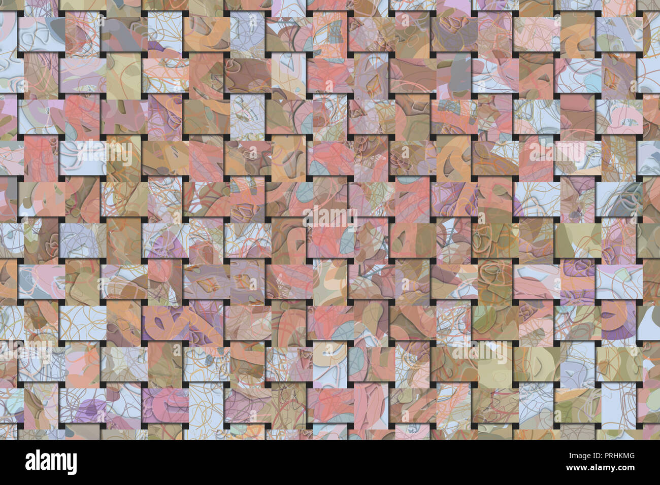 Abstract woven mat pattern. Good for web page, wallpaper, graphic ...