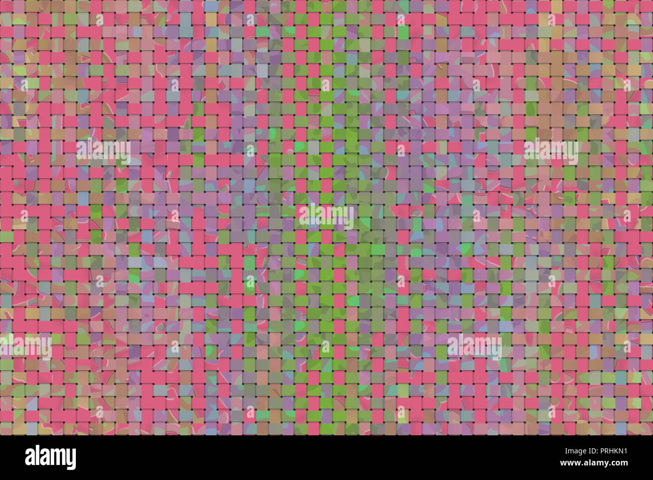 Abstract woven mat pattern illustrations background Stock Photo - Alamy