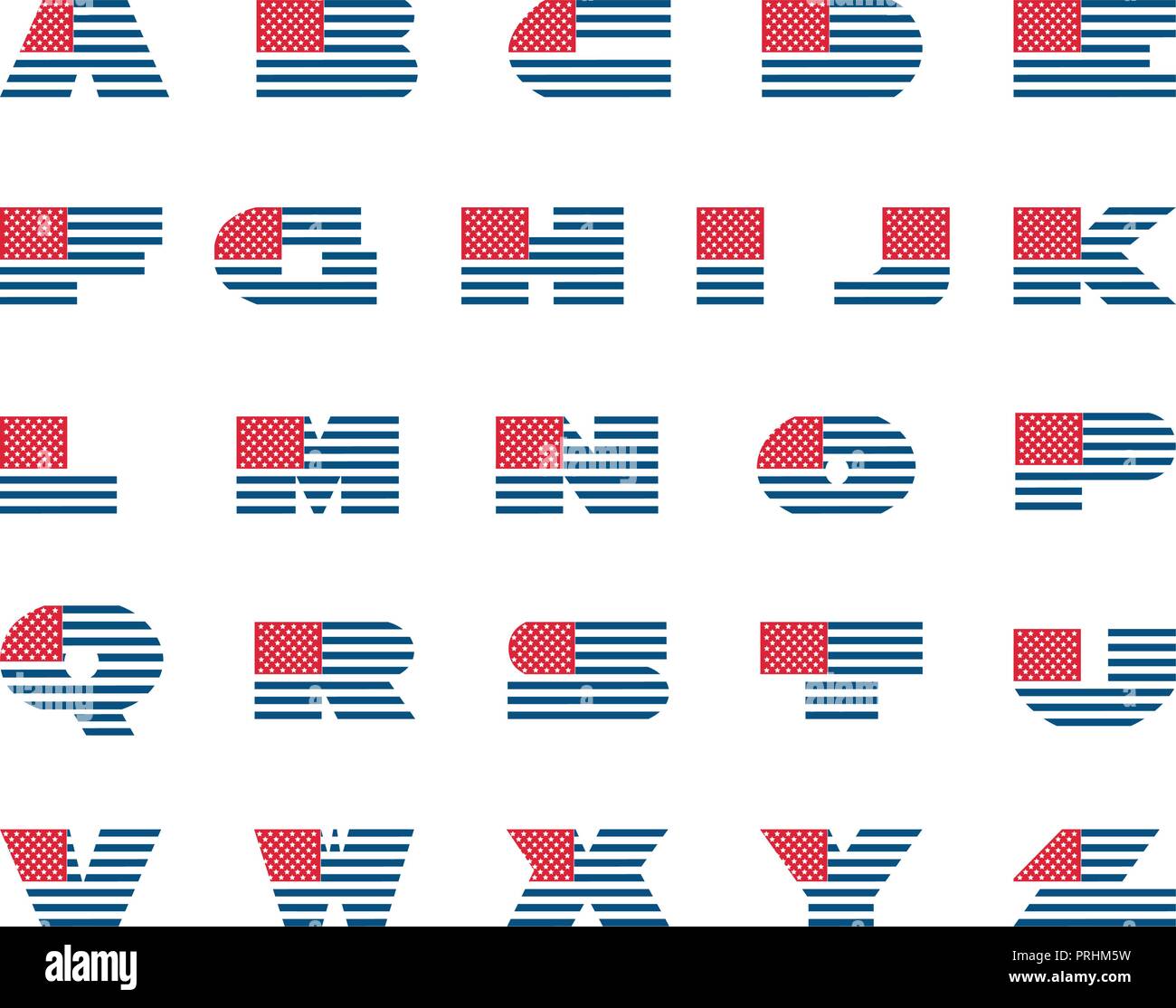 Usa Font Usa Font Hi Res Stock Photography And Images Alamy