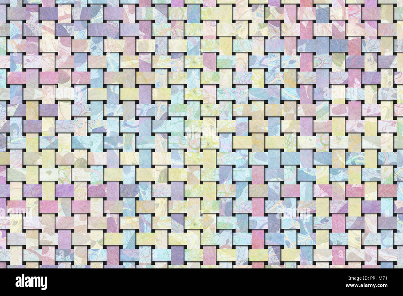 Woven mat pattern illustrations background abstract, rattan texture ...