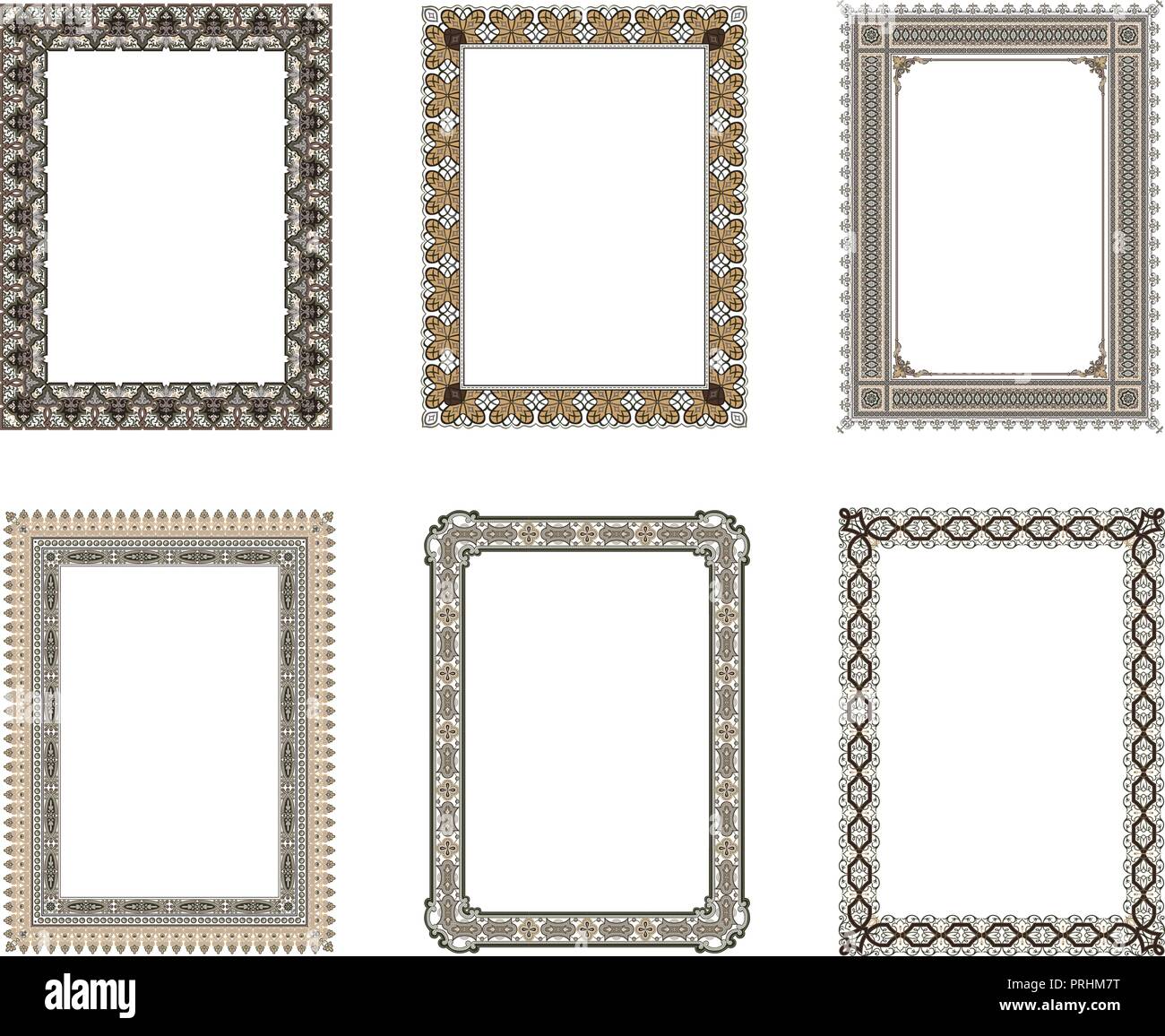 Greeting Card Borders Templates