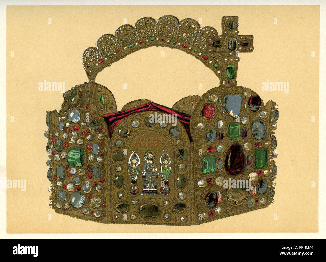 The German imperial crown. Corona aurea. Imperial Crown of Kings and ...