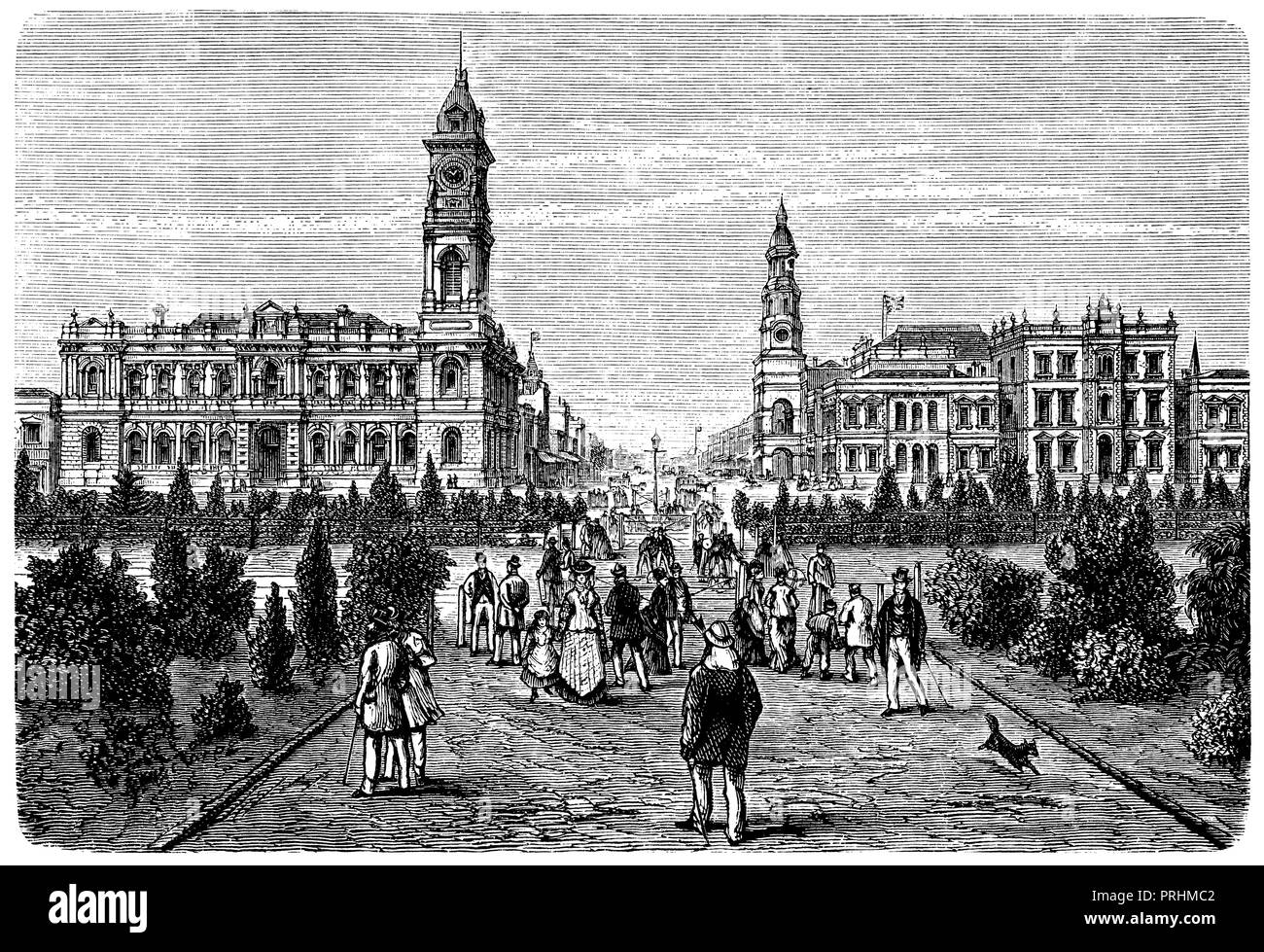 King william street in Black and White Stock Photos & Images - Alamy