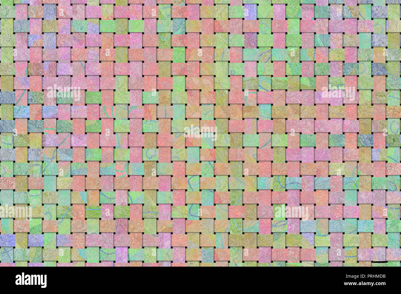 Woven mat pattern illustrations background abstract, rattan texture ...