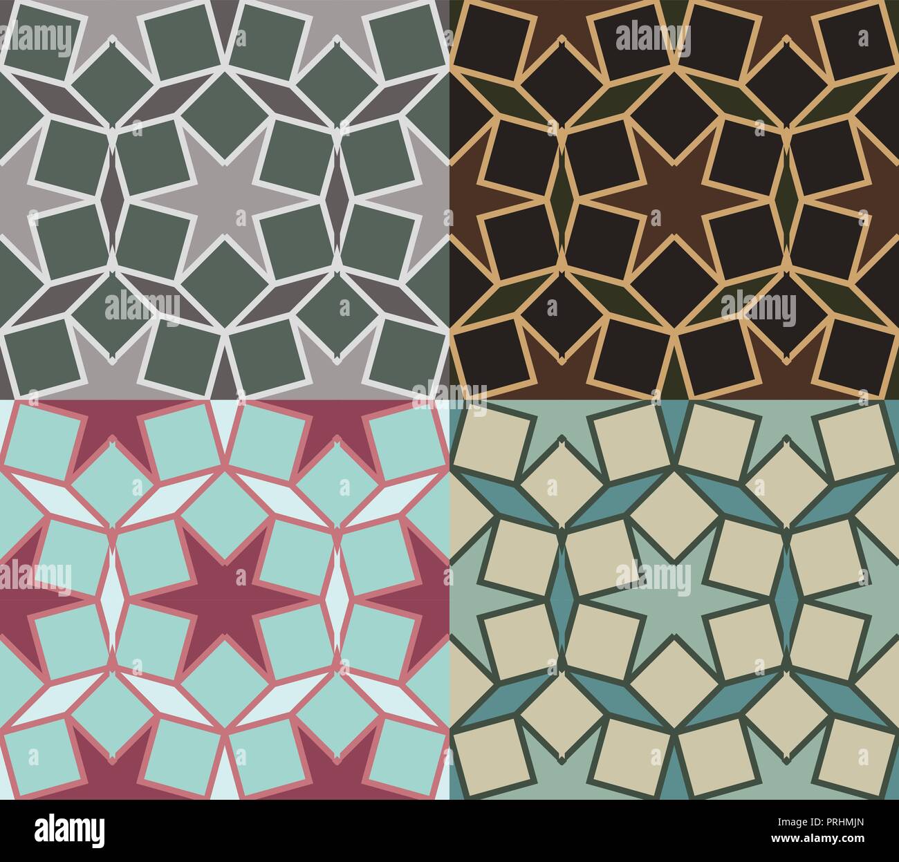 decorative pattern. different color option.vector illustration Stock ...