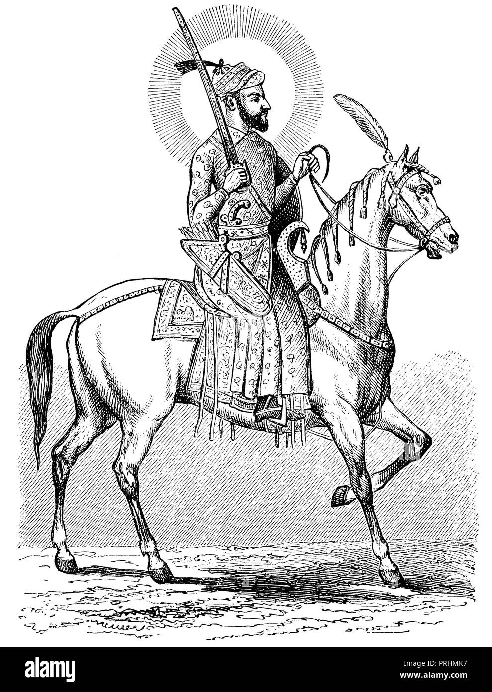 Akbar Black and White Stock Photos & Images - Alamy