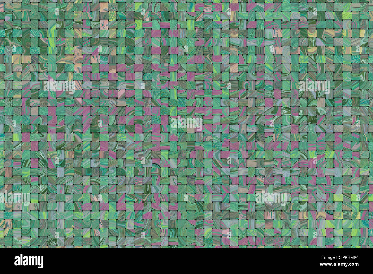 Decorative and rattan woven mat pattern illustrations. Good for design ...