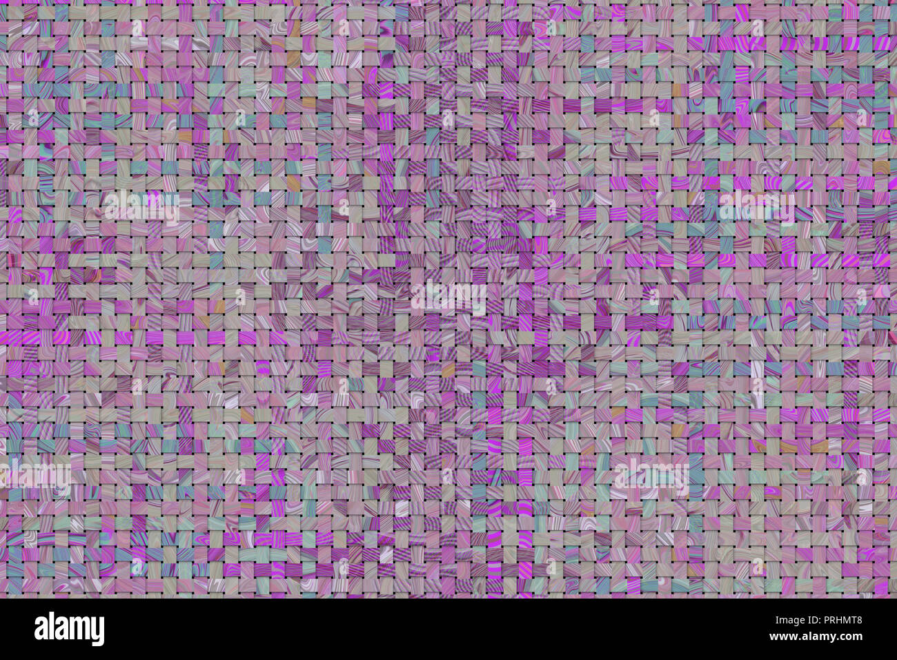 Abstract illustrations of woven mat pattern, conceptual. Good for ...