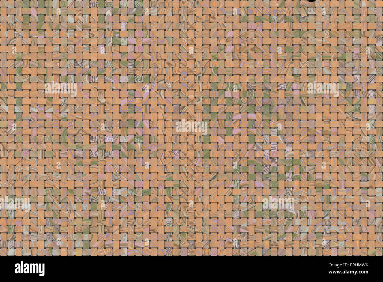 Artistic woven mat pattern rattan background abstract Stock Photo - Alamy