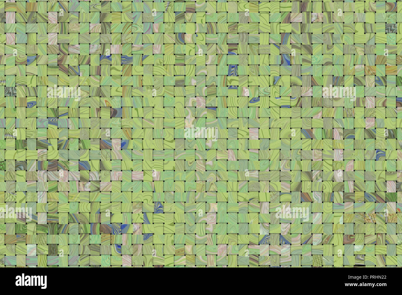 Abstract background with woven mat pattern Stock Photo - Alamy