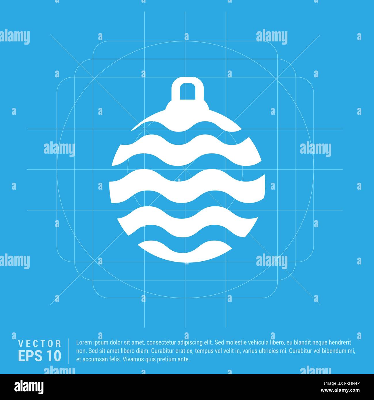 Christmas Ball Icon Stock Vector Image & Art - Alamy