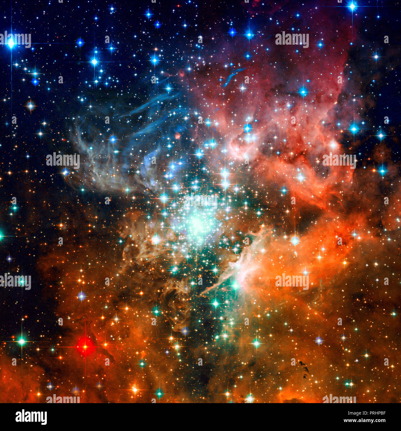 Amazing nebula in deep space. Elements of this image furnished by NASA ...