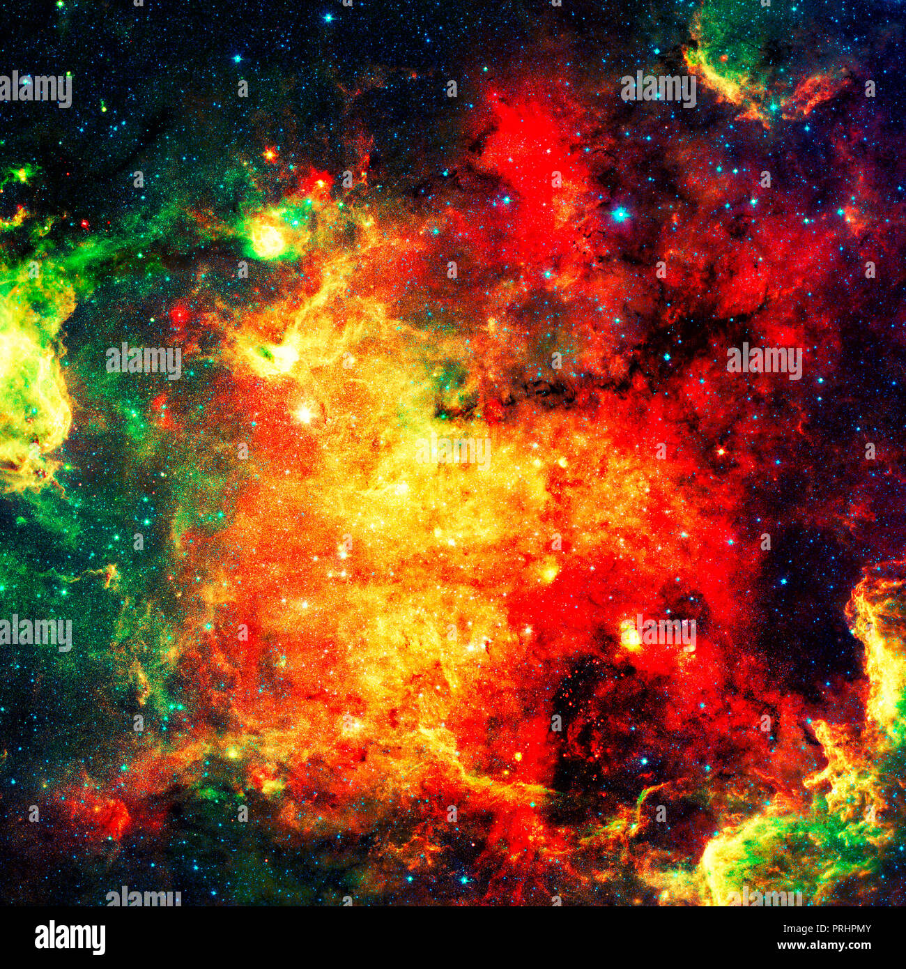 Nebula and galaxies in space. Elements of this image furnished by NASA ...