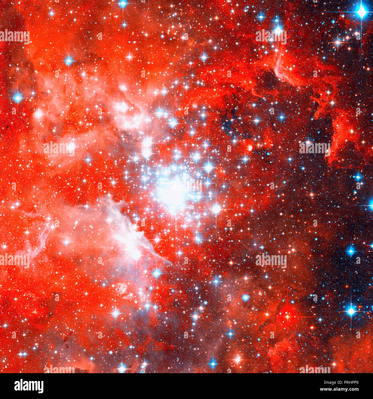 Magnificent nebula in outer space Stock Photo - Alamy