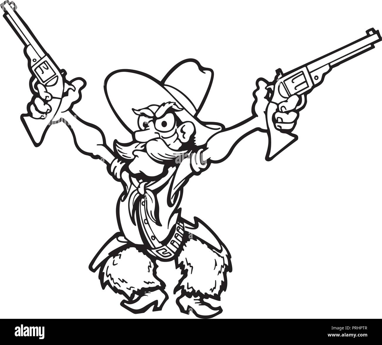 Cowboy Cartoon Character