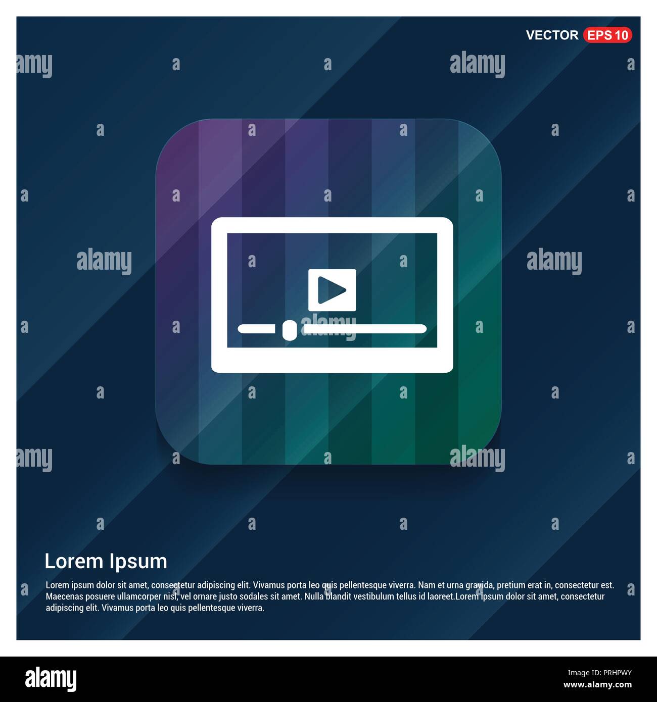 Media Player Icon Stock Vector Image & Art - Alamy