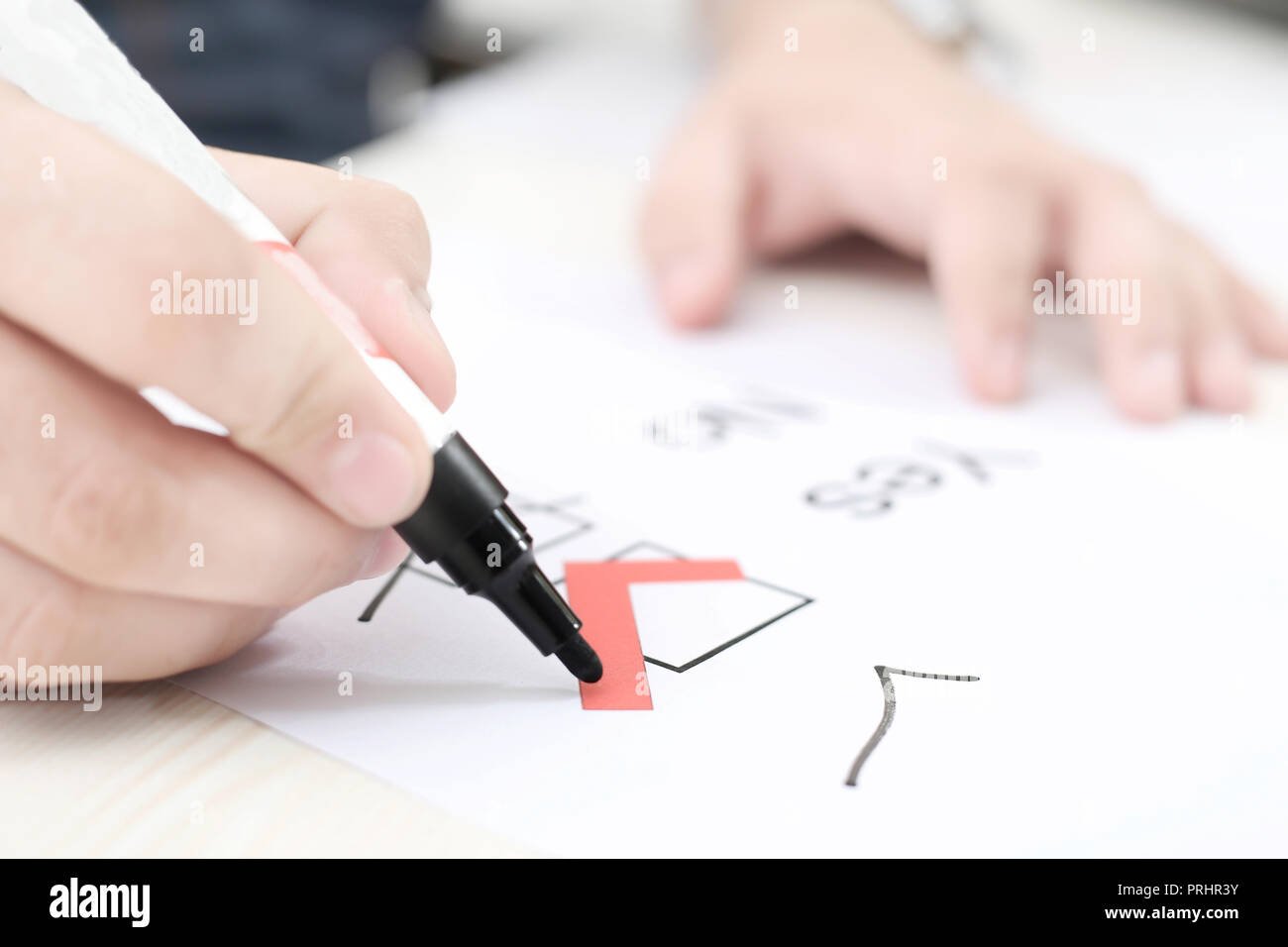 Checkmark marker hi-res stock photography and images - Alamy