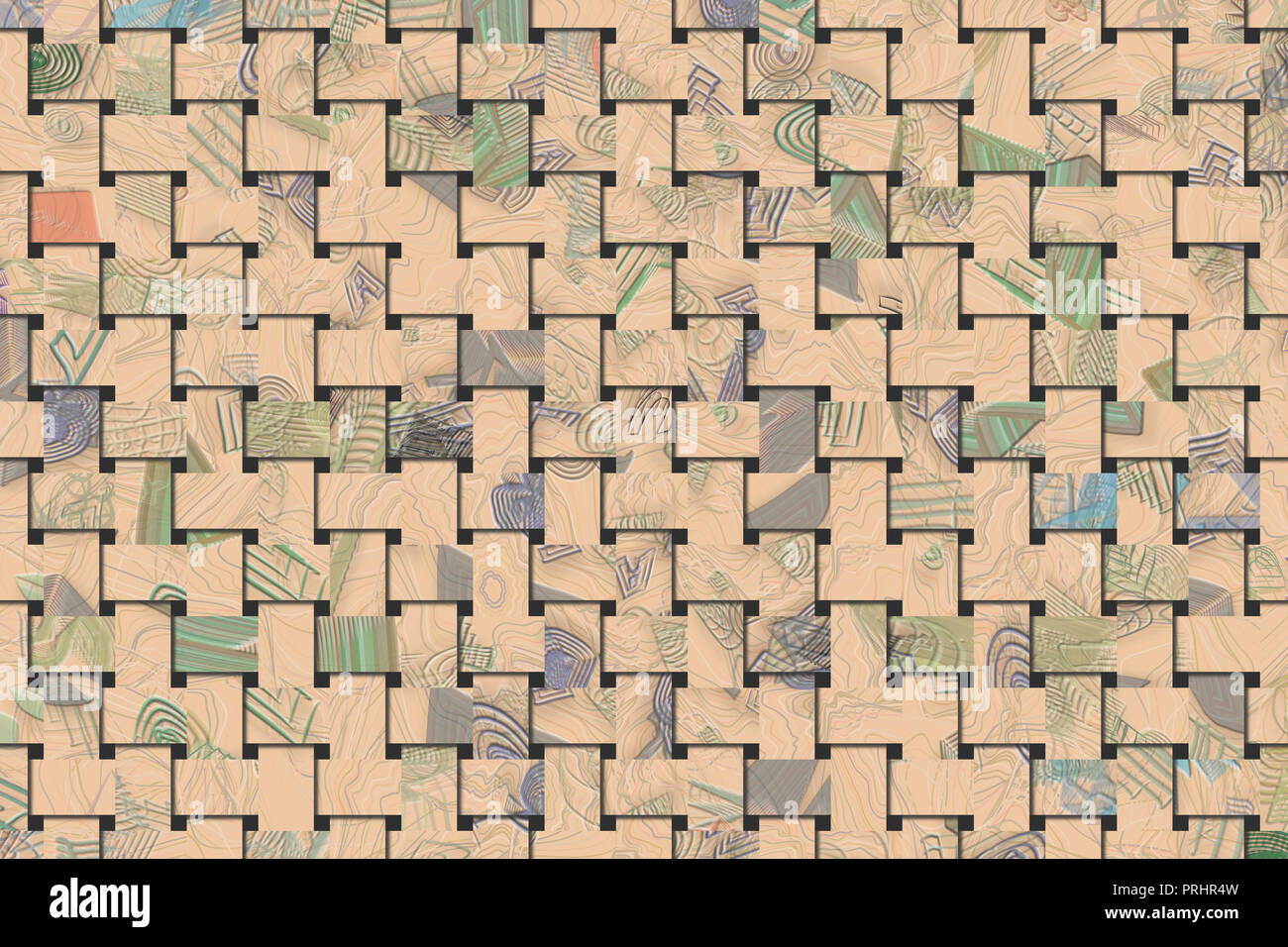 Woven mat pattern illustrations background abstract, rattan texture ...