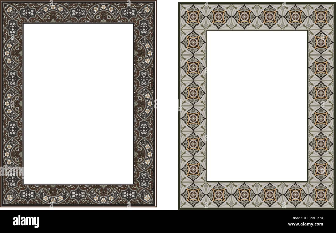 Vignette illustration frame card hi-res stock photography and images ...