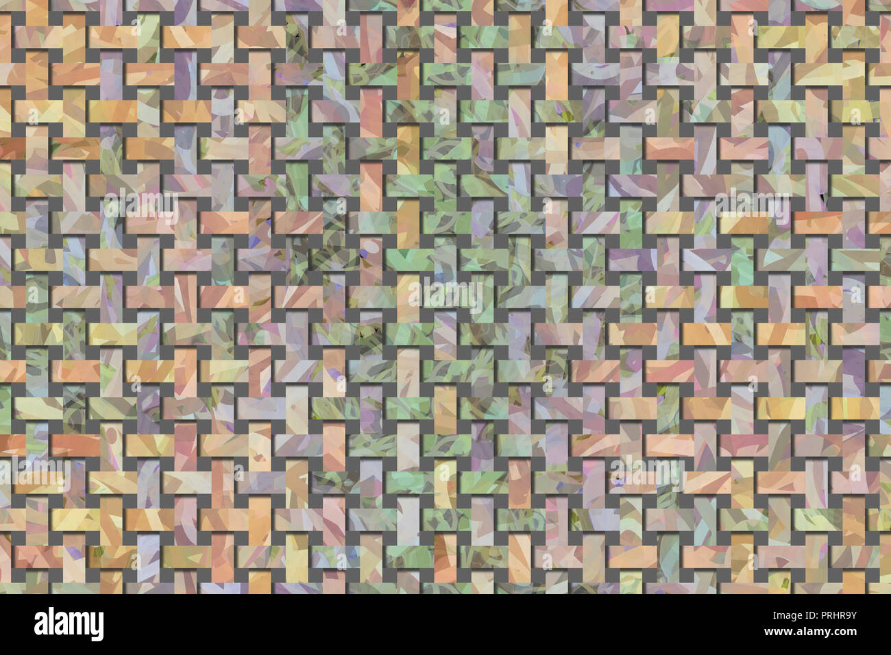 Artistic woven mat pattern rattan background abstract Stock Photo - Alamy