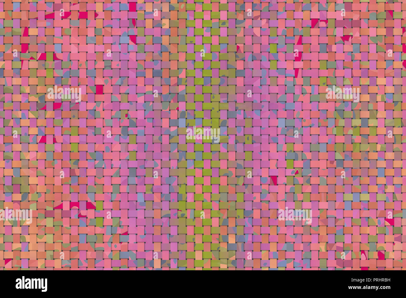 Conceptual background woven mat pattern for design catalog or texture ...