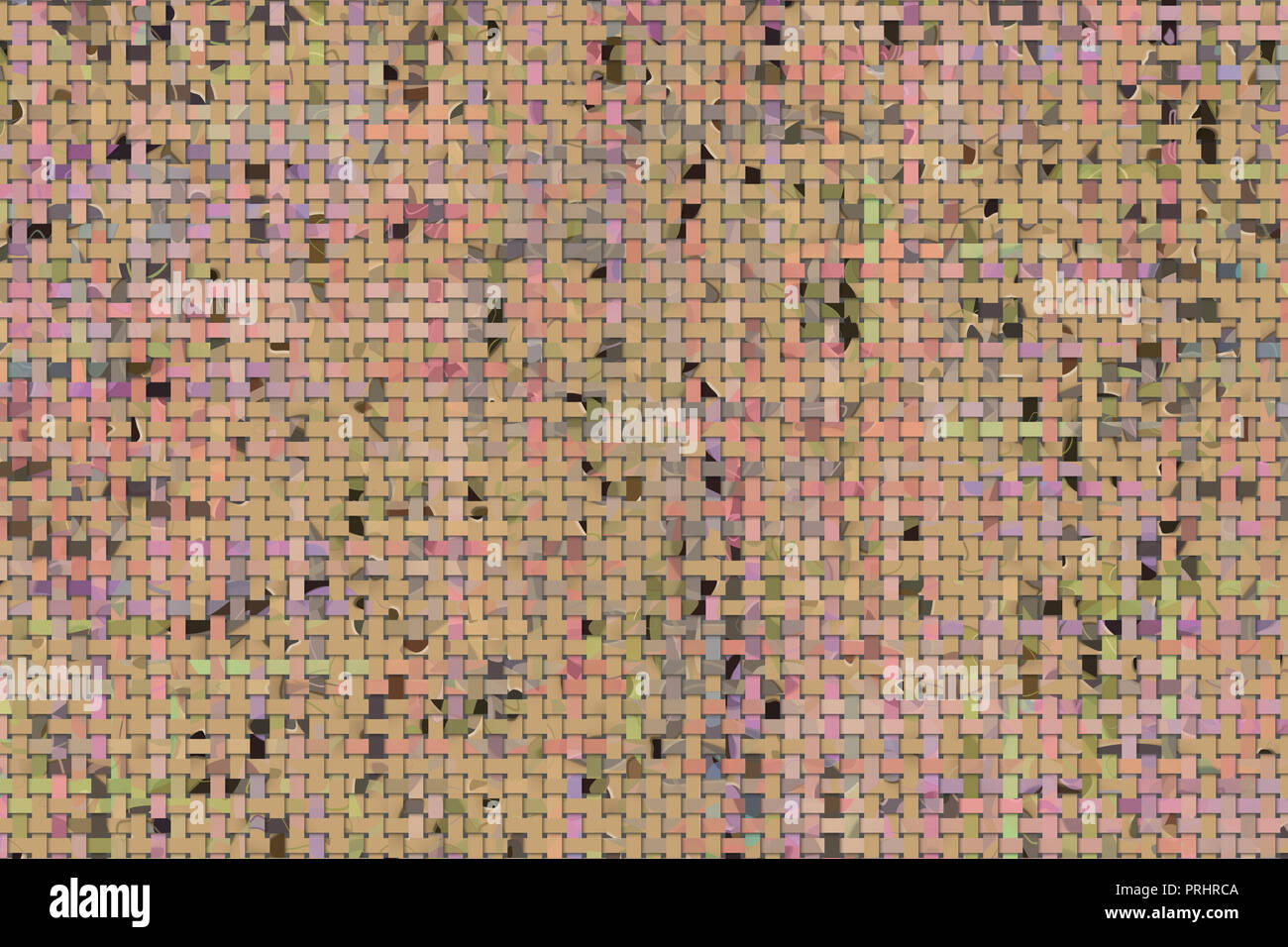 Abstract rattan woven mat pattern, artistic for graphic design, catalog ...