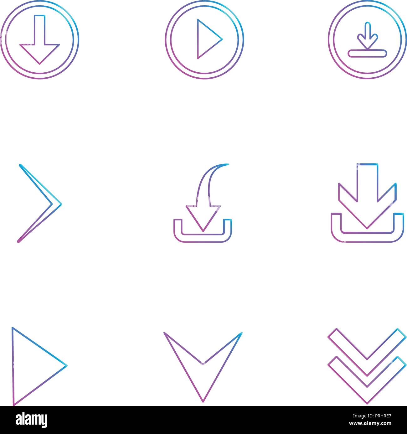 download , play, download , arrows , directions , left , right ...