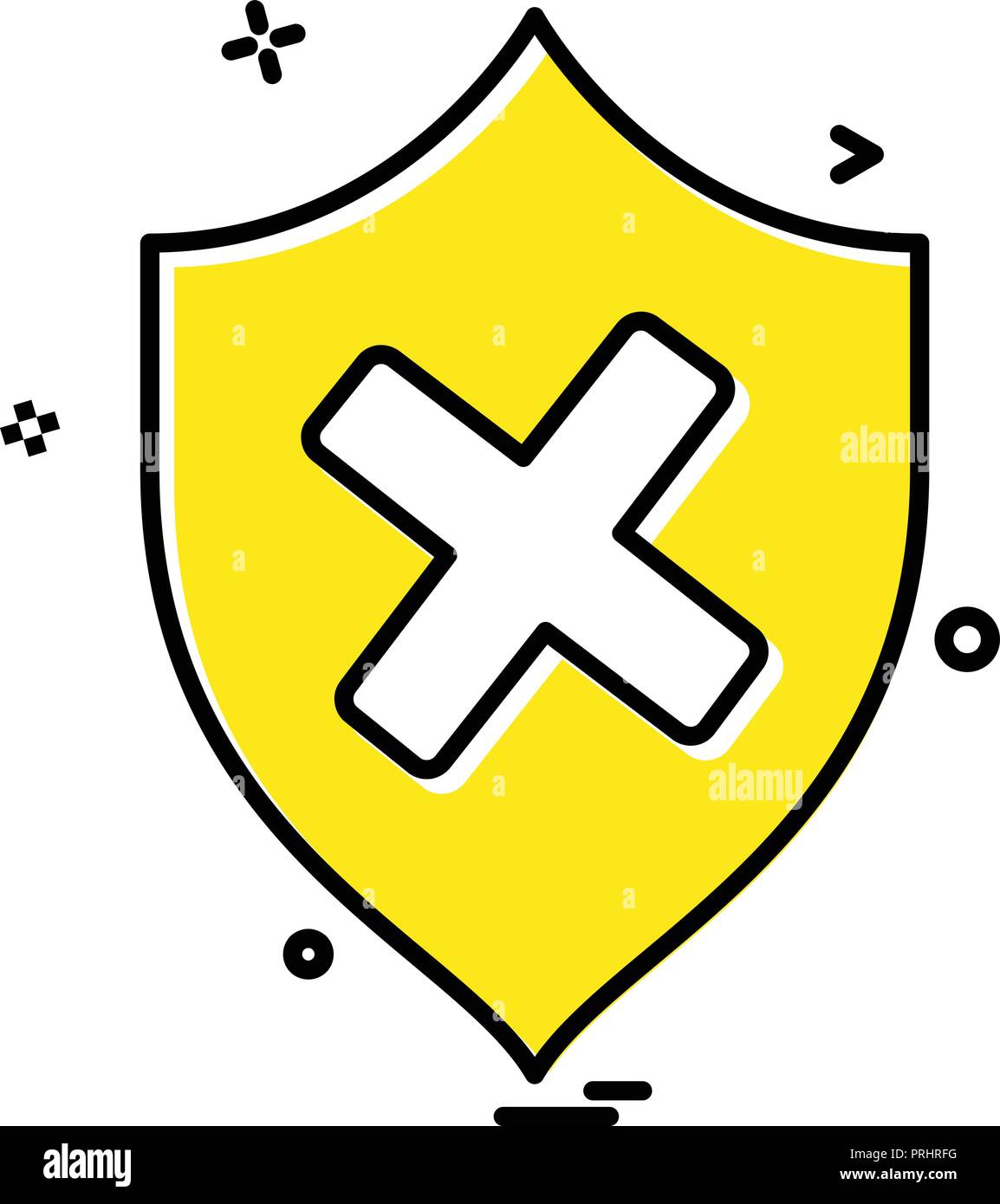 Shield unprotected Stock Vector Images - Alamy