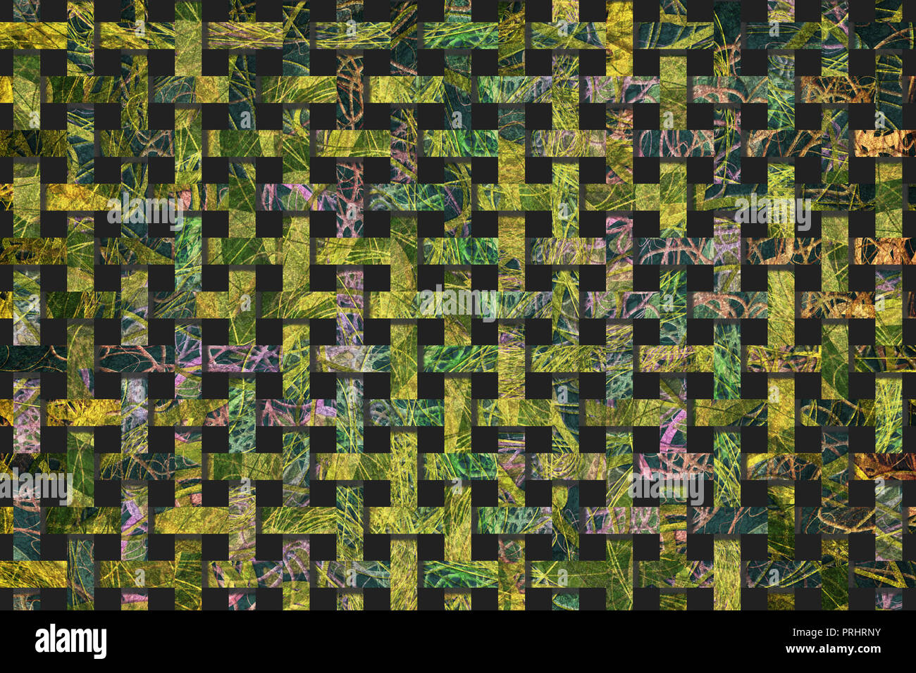 Conceptual background woven mat pattern for design catalog or texture ...