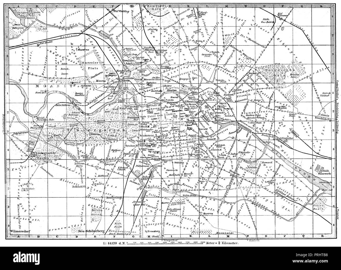 Old berlin plan hi-res stock photography and images - Alamy