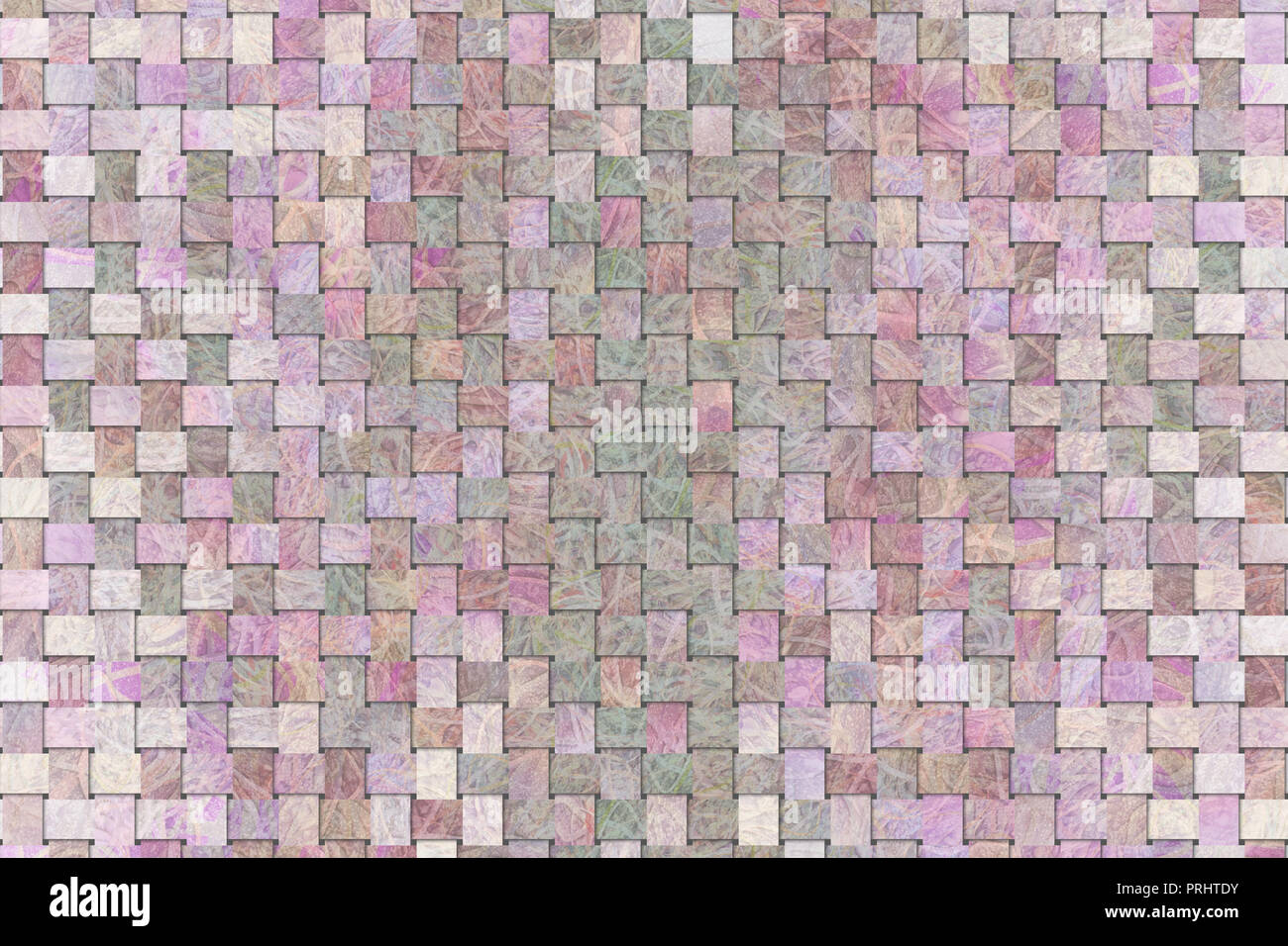 Abstract woven mat pattern illustrations background Stock Photo - Alamy