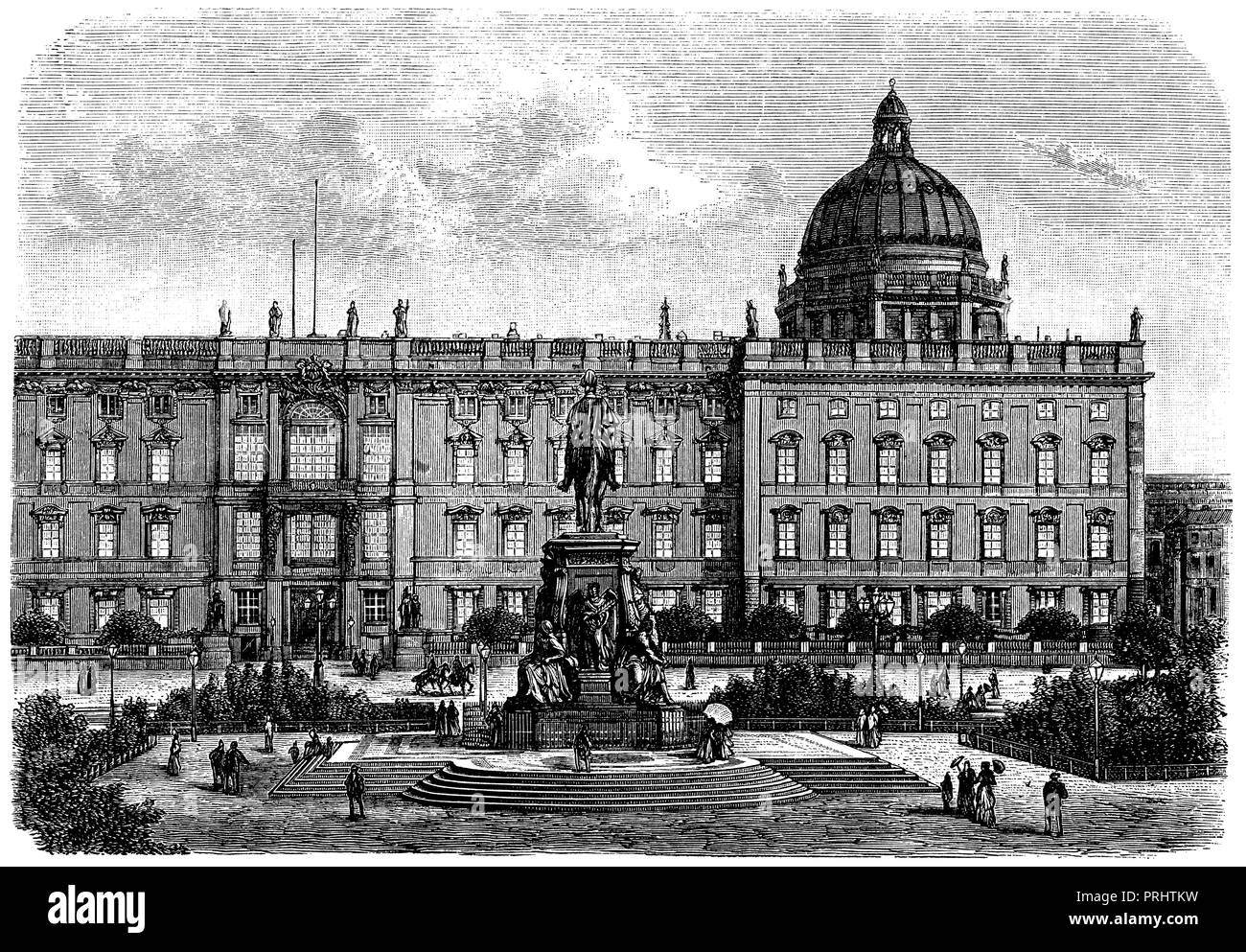 Berlin. Royal Castle, city castle Stock Photo - Alamy