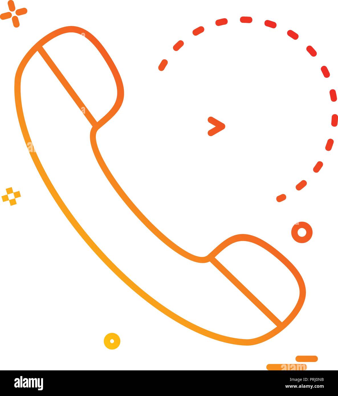 Call icon design vector Stock Vector Image & Art - Alamy