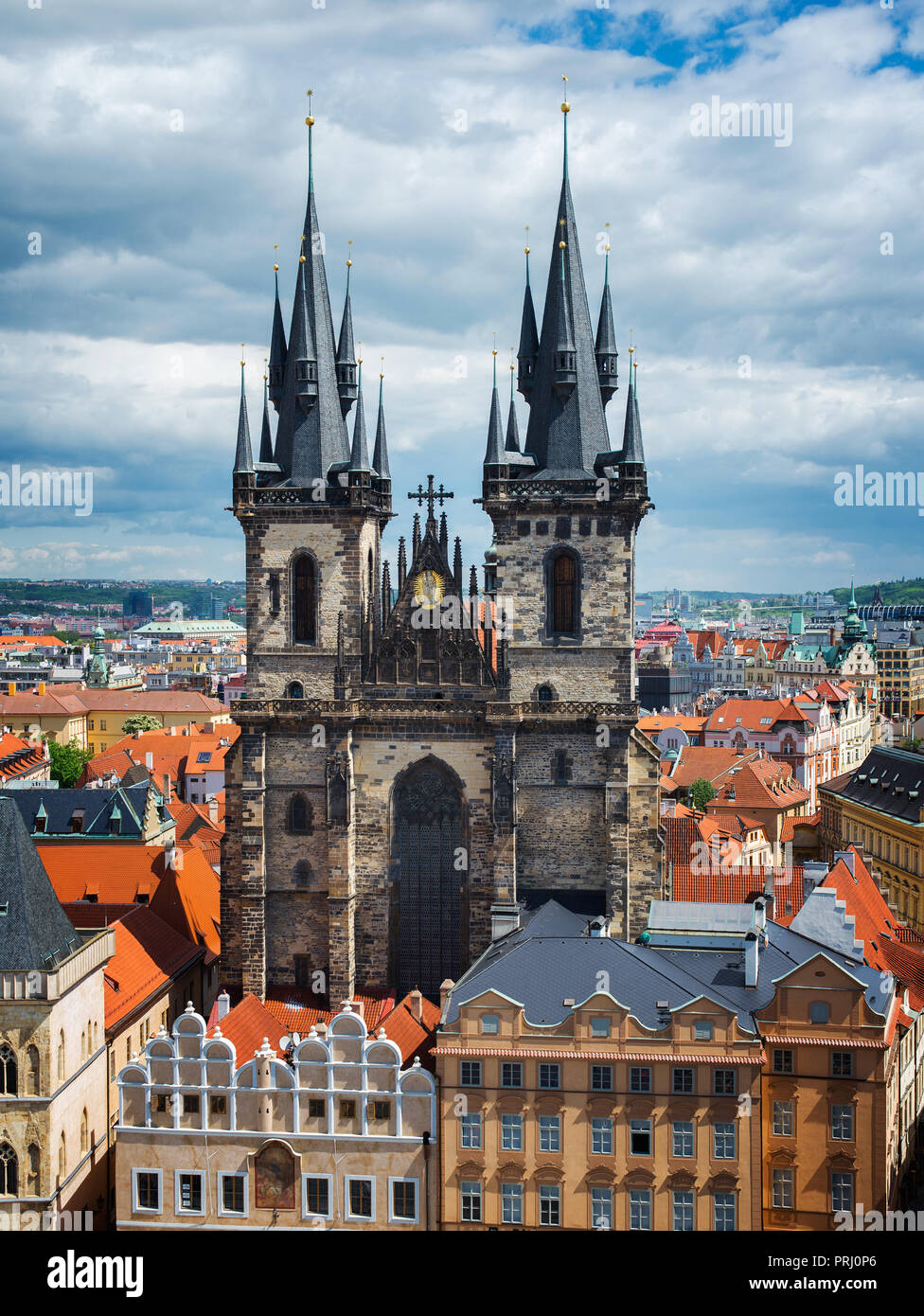 Prague churches hi-res stock photography and images - Alamy