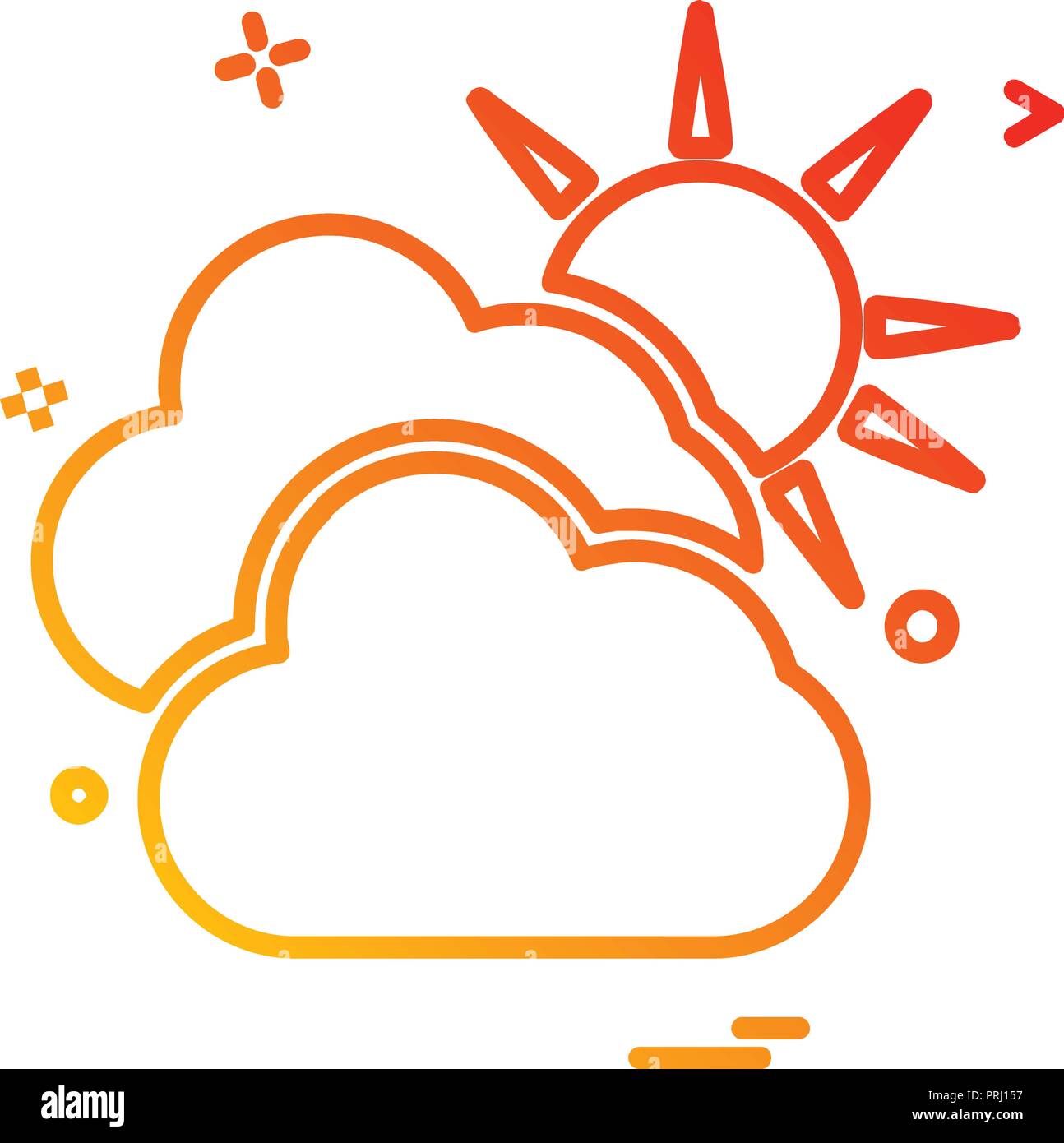 Cloud icon design vector Stock Vector Image & Art - Alamy