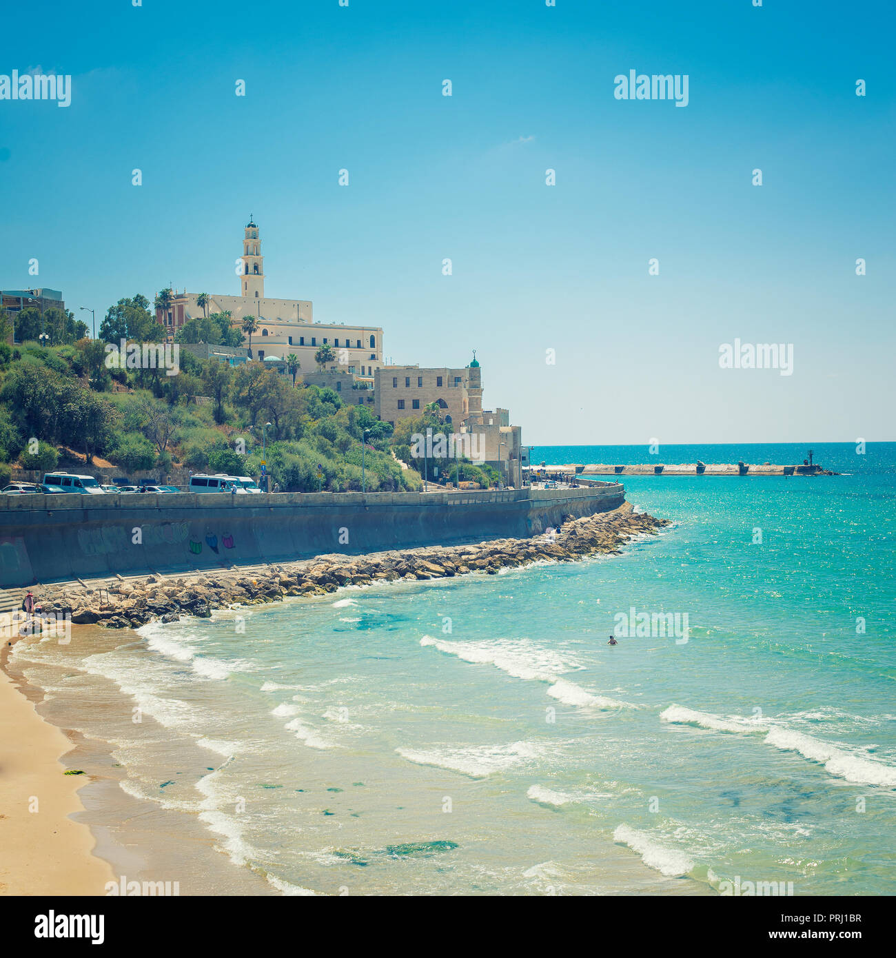 Tel Aviv old city Stock Photo - Alamy