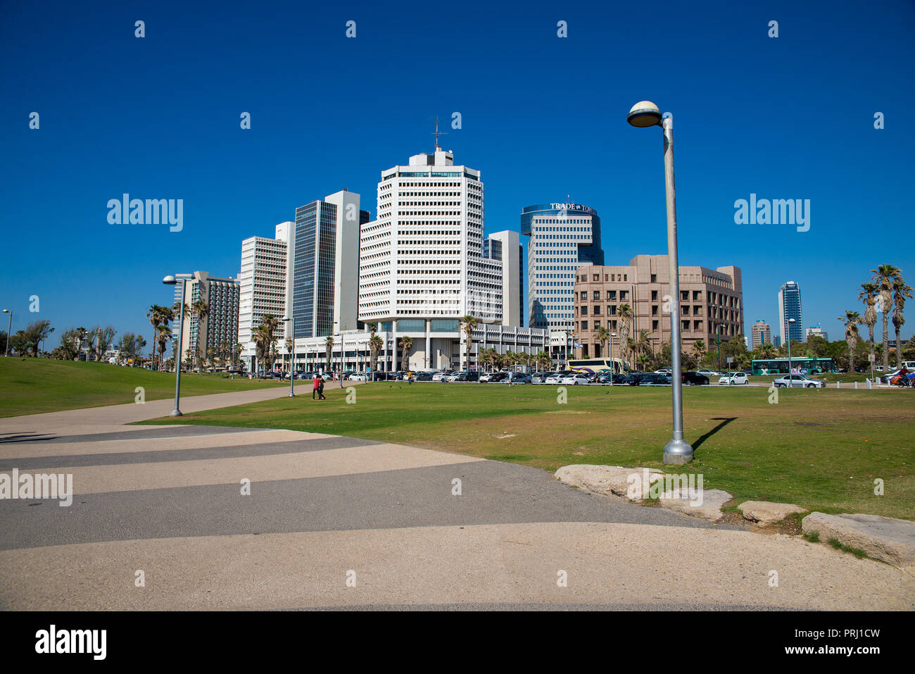View of the business district Stock Photo - Alamy