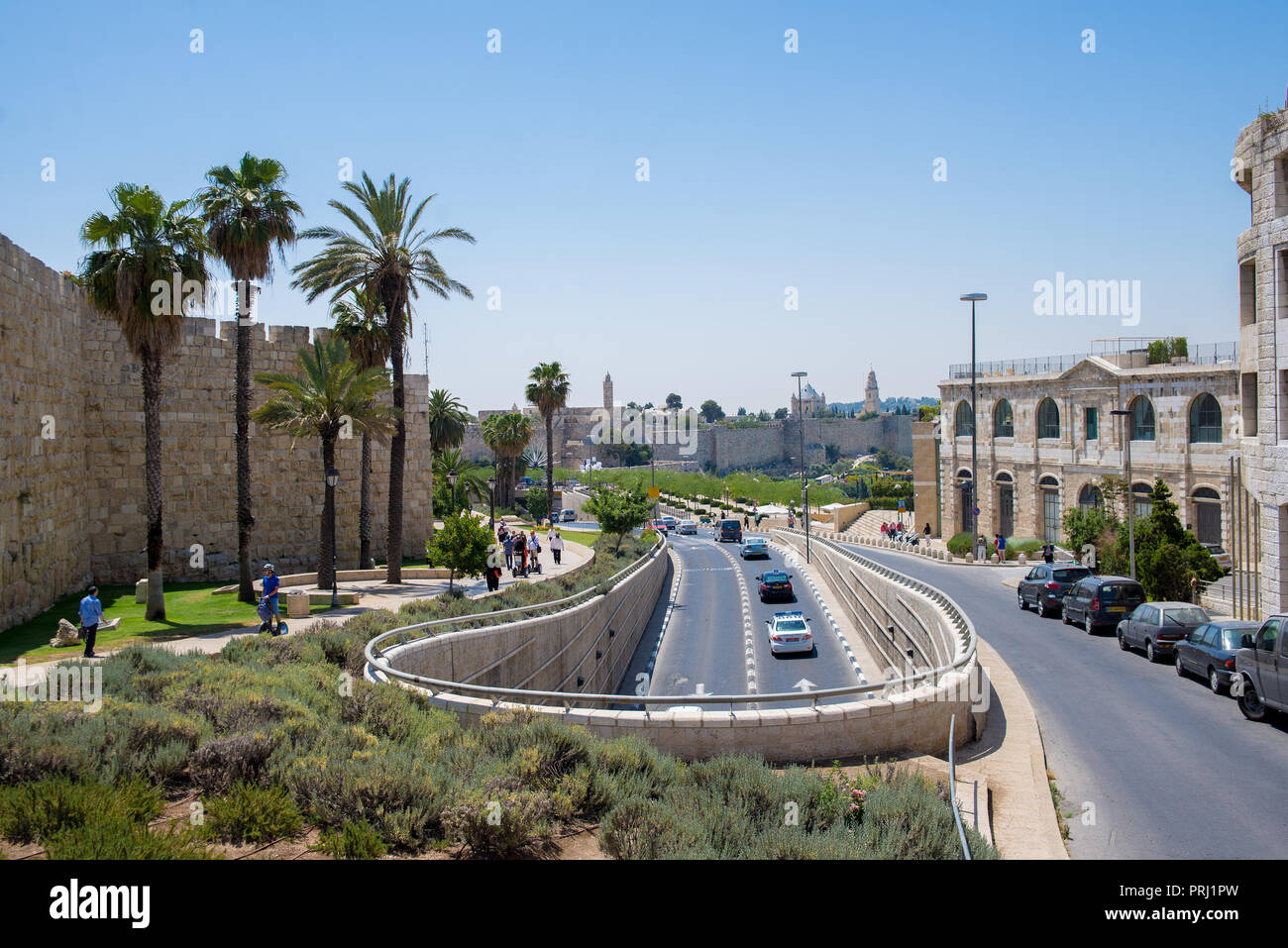 Jerusalem old city Stock Photo - Alamy