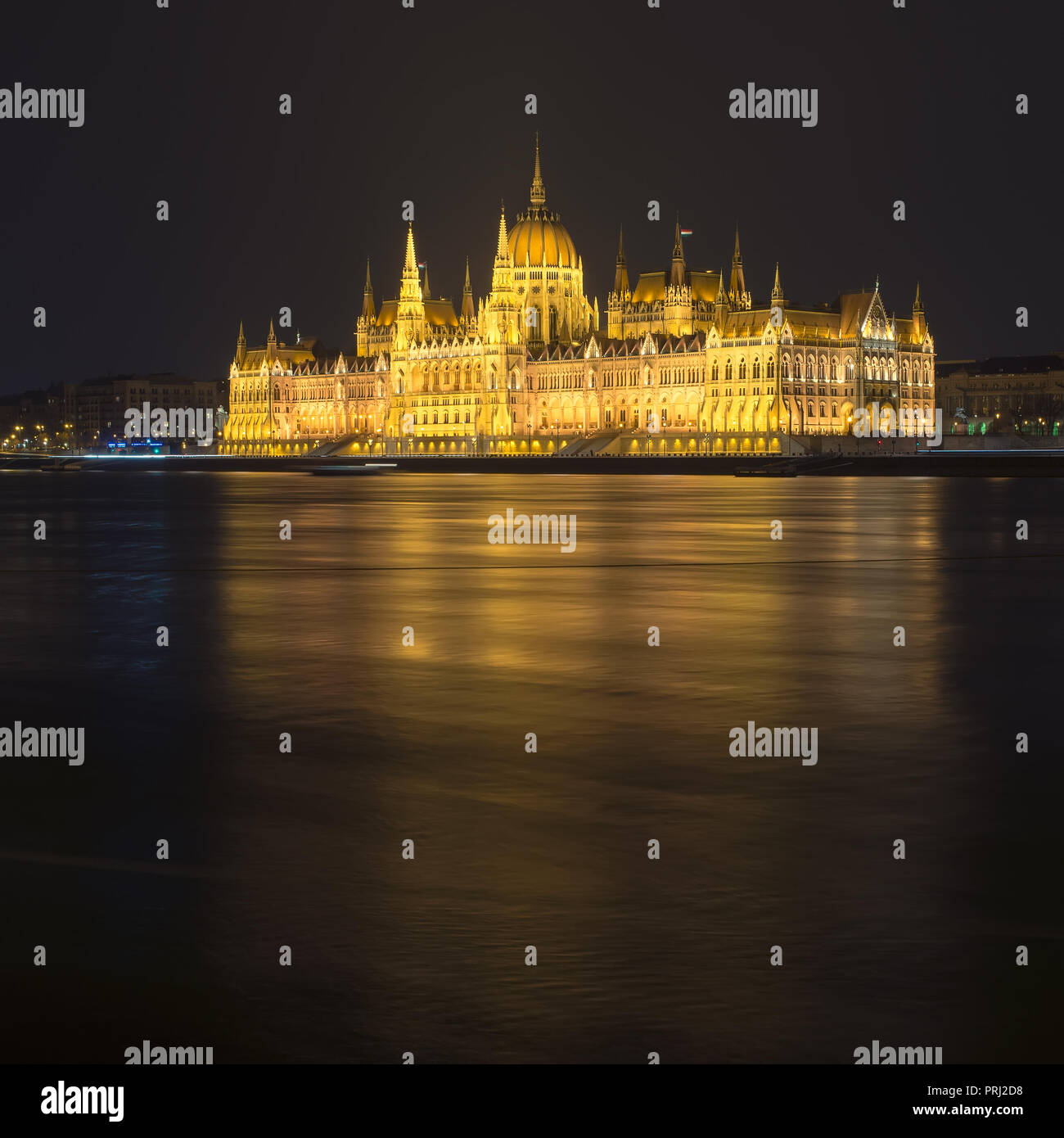 Budapest by night Stock Photo - Alamy