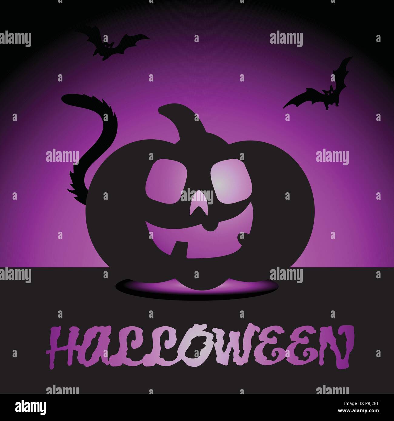Halloween design with creative design vector Stock Vector Image & Art ...