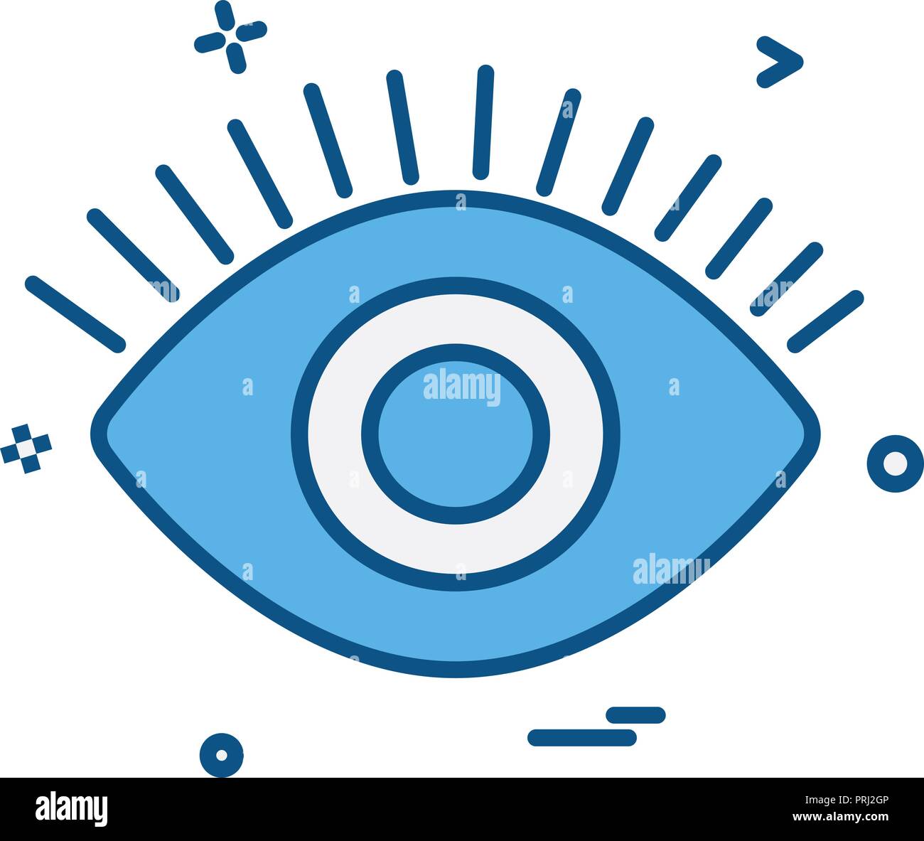 Eye icon design vector Stock Vector Image & Art - Alamy