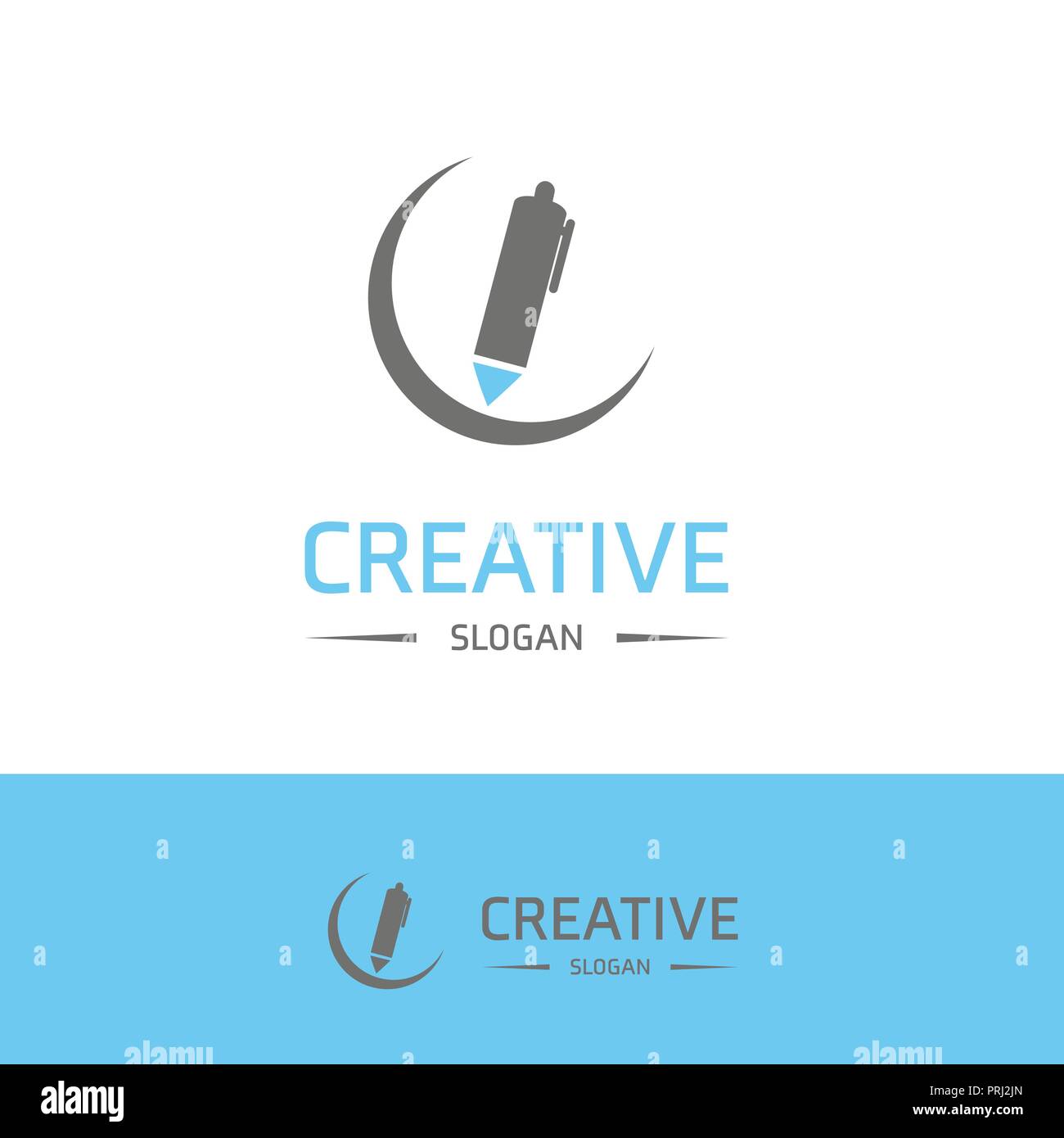 Company logo and typography with elegent design vector Stock Vector ...