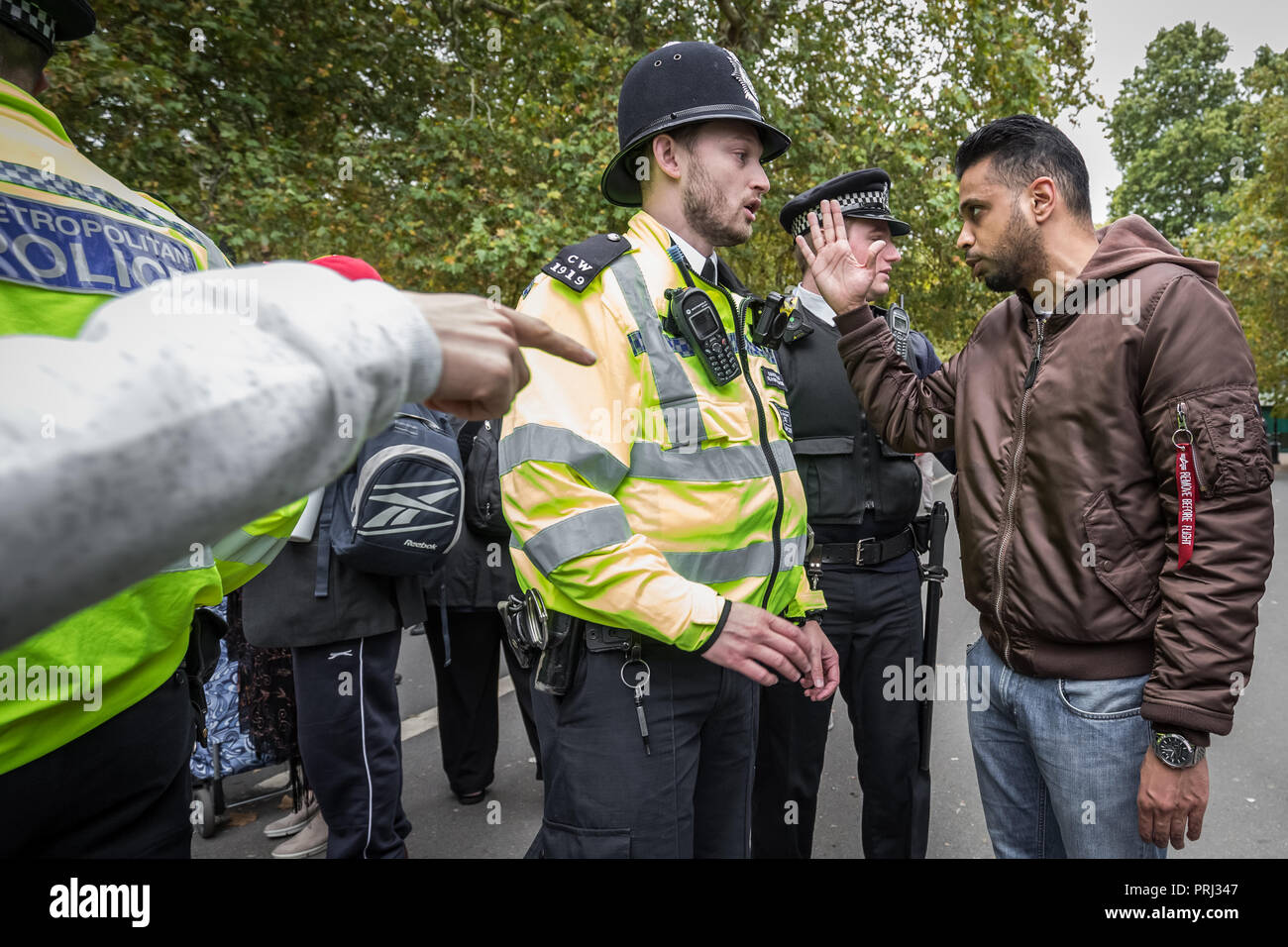 Speakers’ Corner, the public speaking area of Hyde Park in London Stock ...
