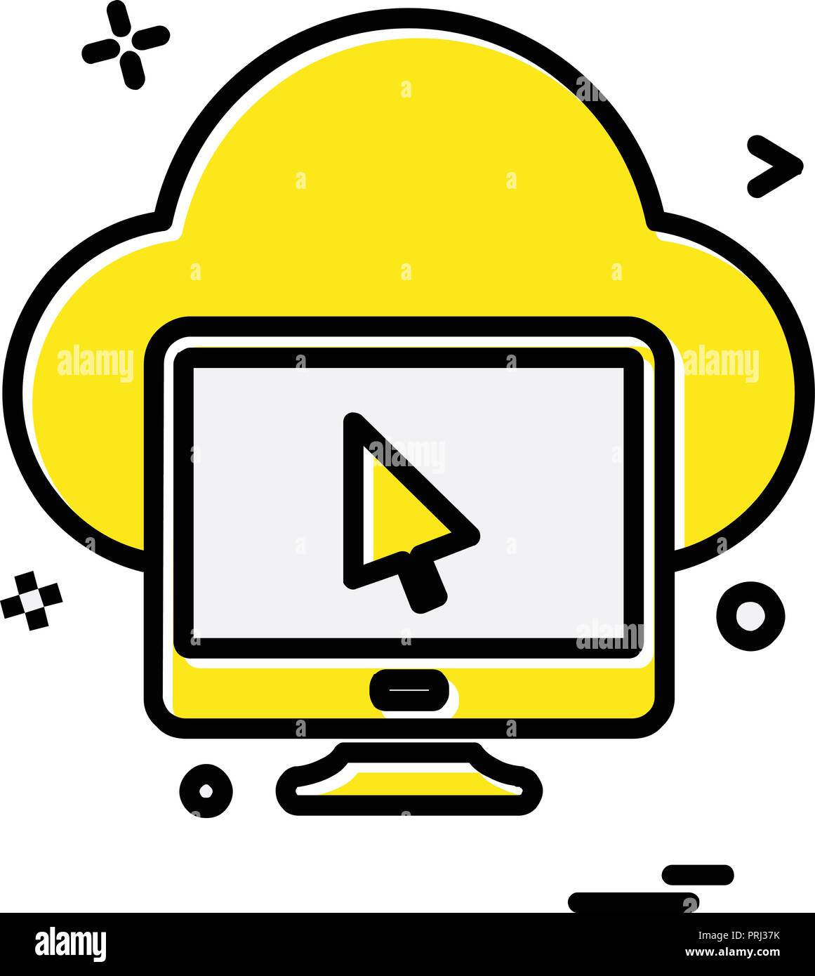 Computer icon design vector Stock Vector Image & Art - Alamy