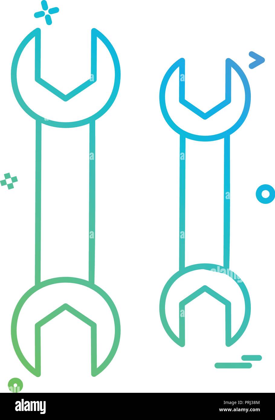 wrench tools vector Stock Vector Image & Art - Alamy