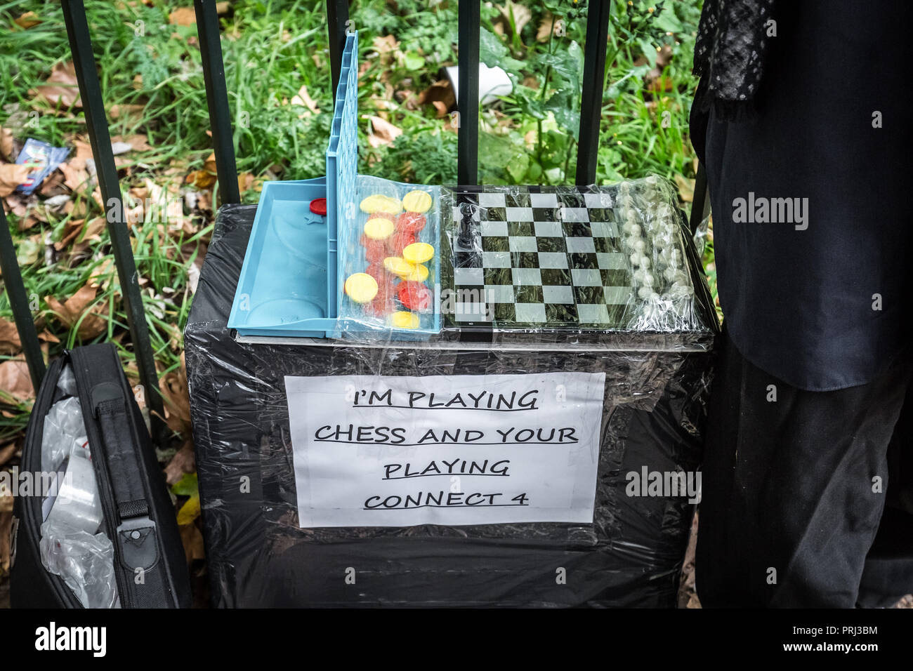 Speakers’ Corner, the public speaking area of Hyde Park in London Stock ...