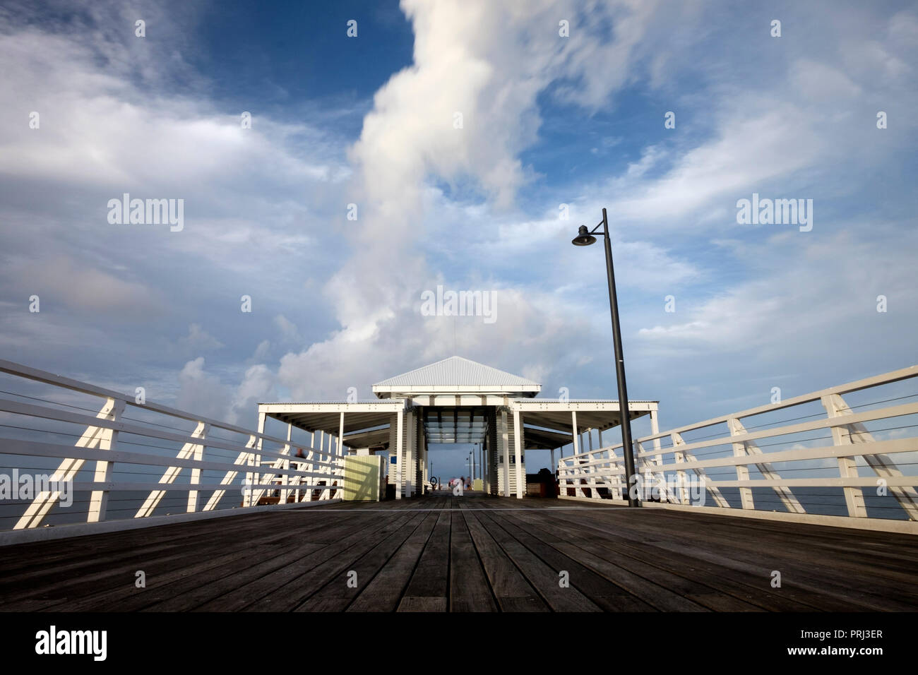 Popular Shorncliffe Pier, Sandgate, Queensland, Australia Stock Photo ...